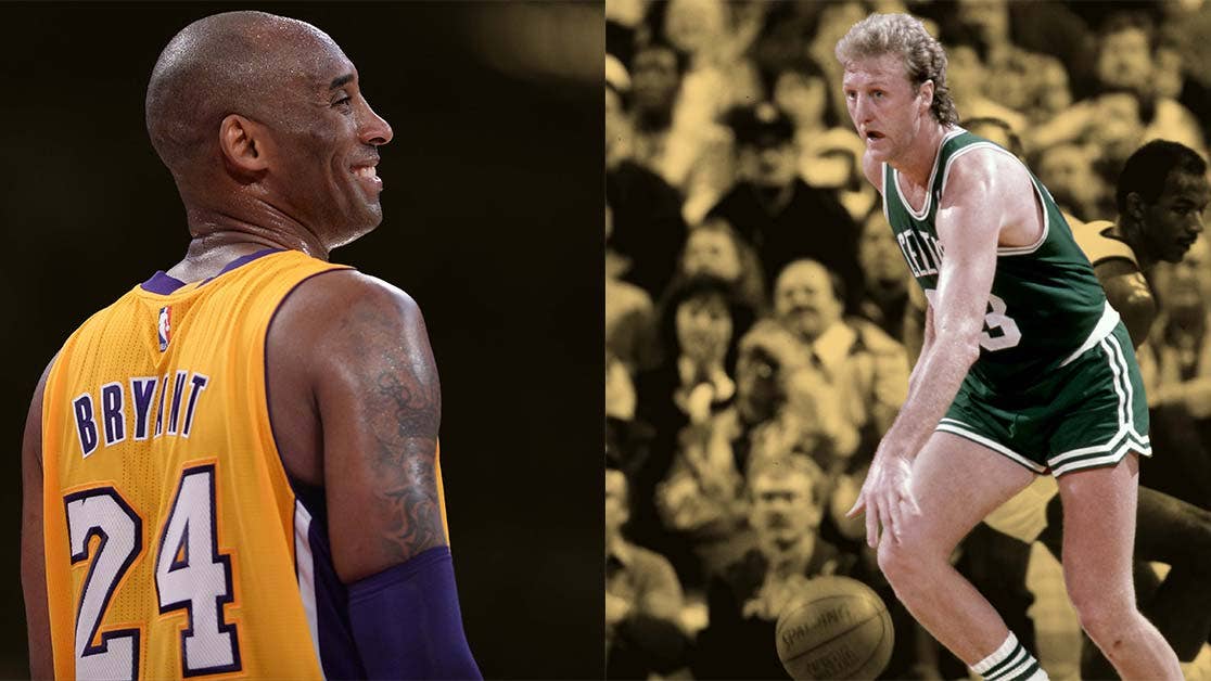 Kobe Bryant's defense of Larry Bird as a Top 5 NBA player - Basketball ...