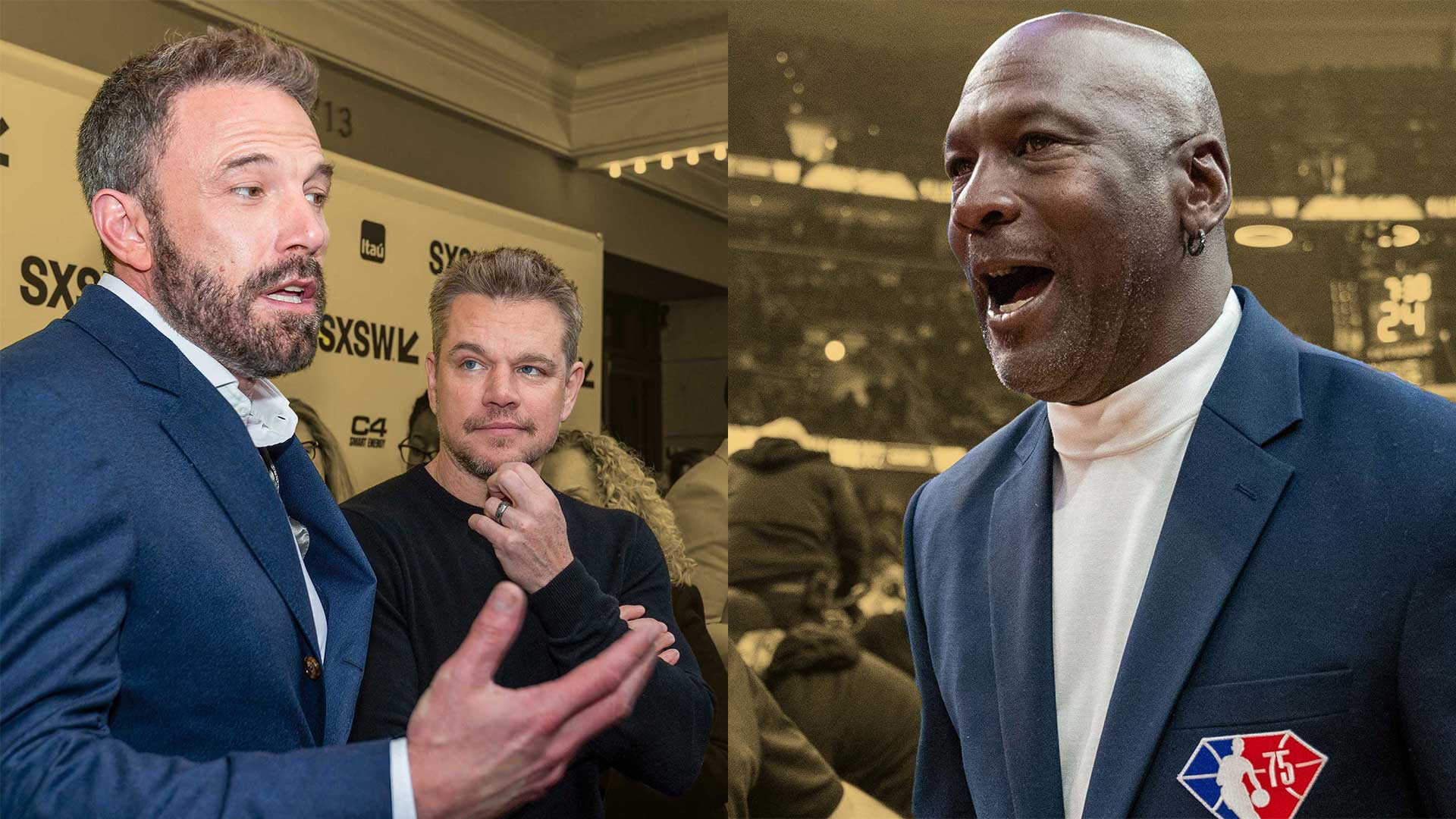 Matt Damon on what MJ replied when Ben Affleck said NBA lied about his ...