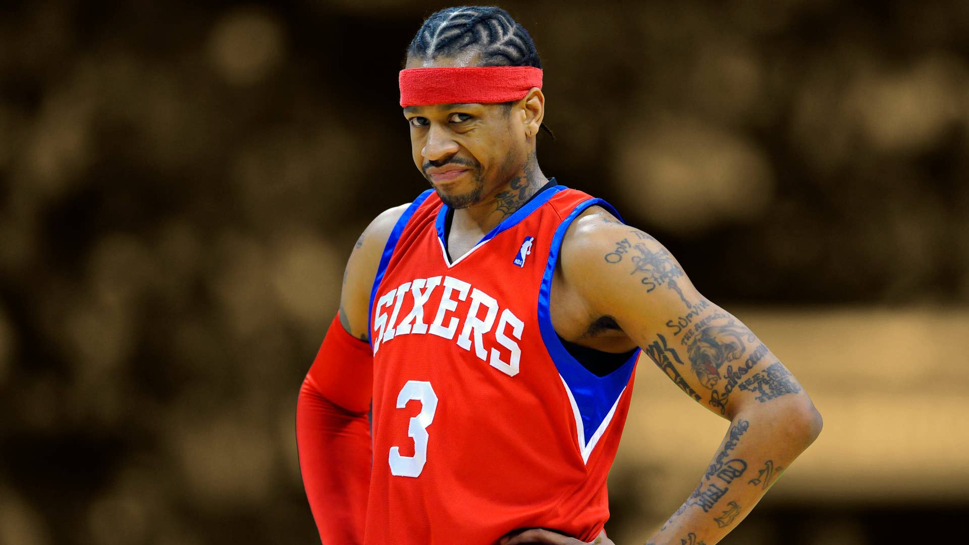 Allen Iverson recalls emotional Philly return as opponent - Basketball ...
