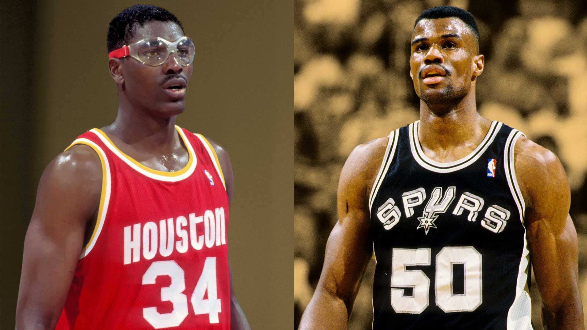 David Robinson was shocked after Hakeem schooled him in the 1995 WCF ...