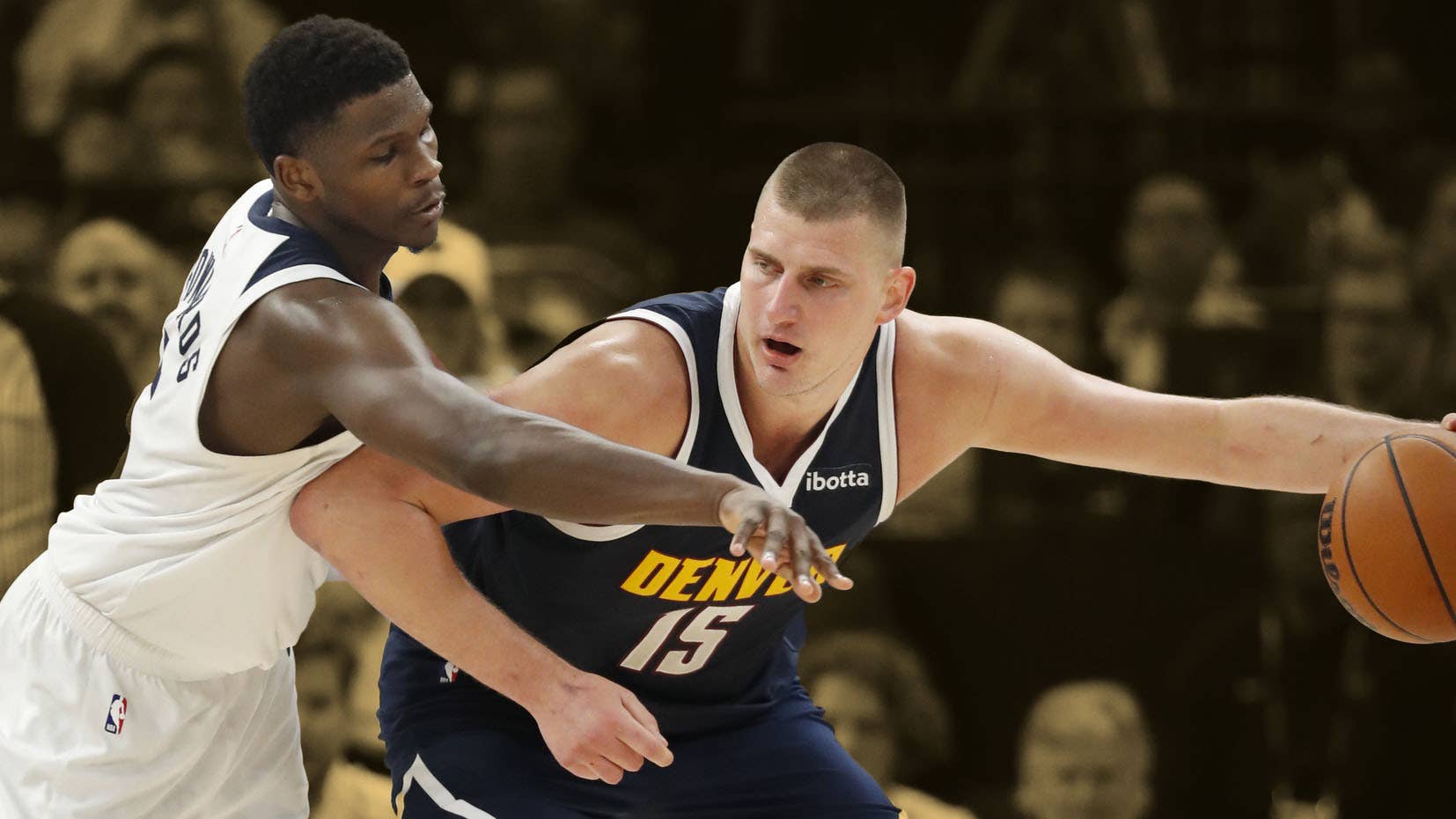 Leaked audio of Nikola Jokic confronting Anthony Edwards after Game 7 ...