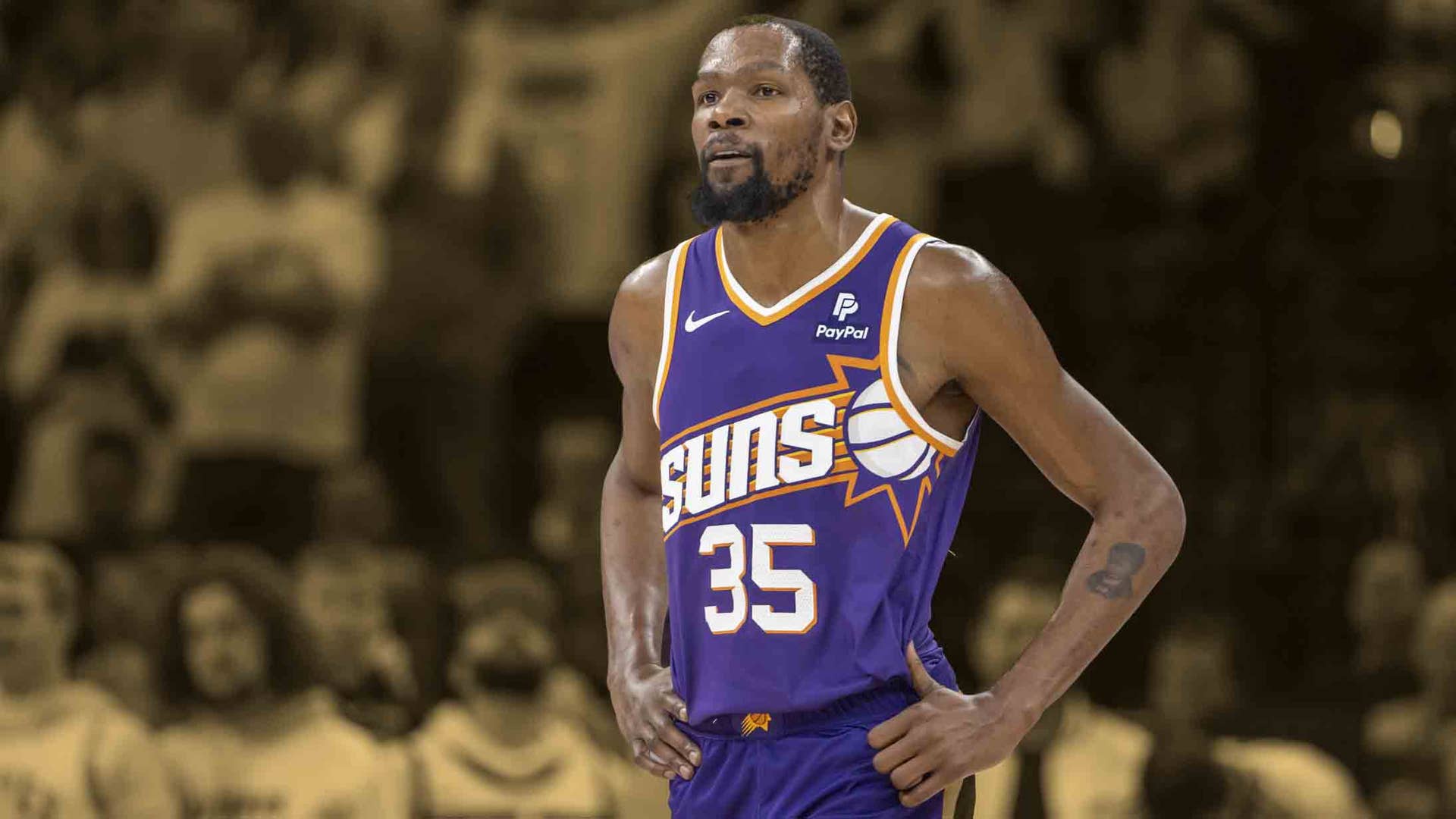 Kevin Durant says he gets distracted when baddies are in the stands ...