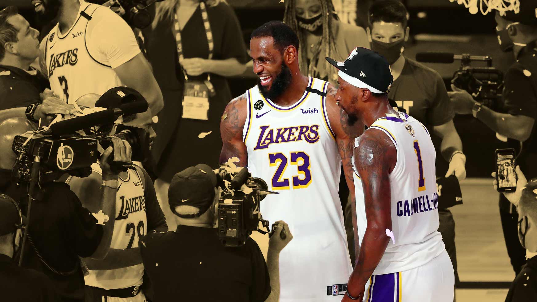 KCP on how LeBron James, Rajon Rondo changed Lakers - Basketball Network