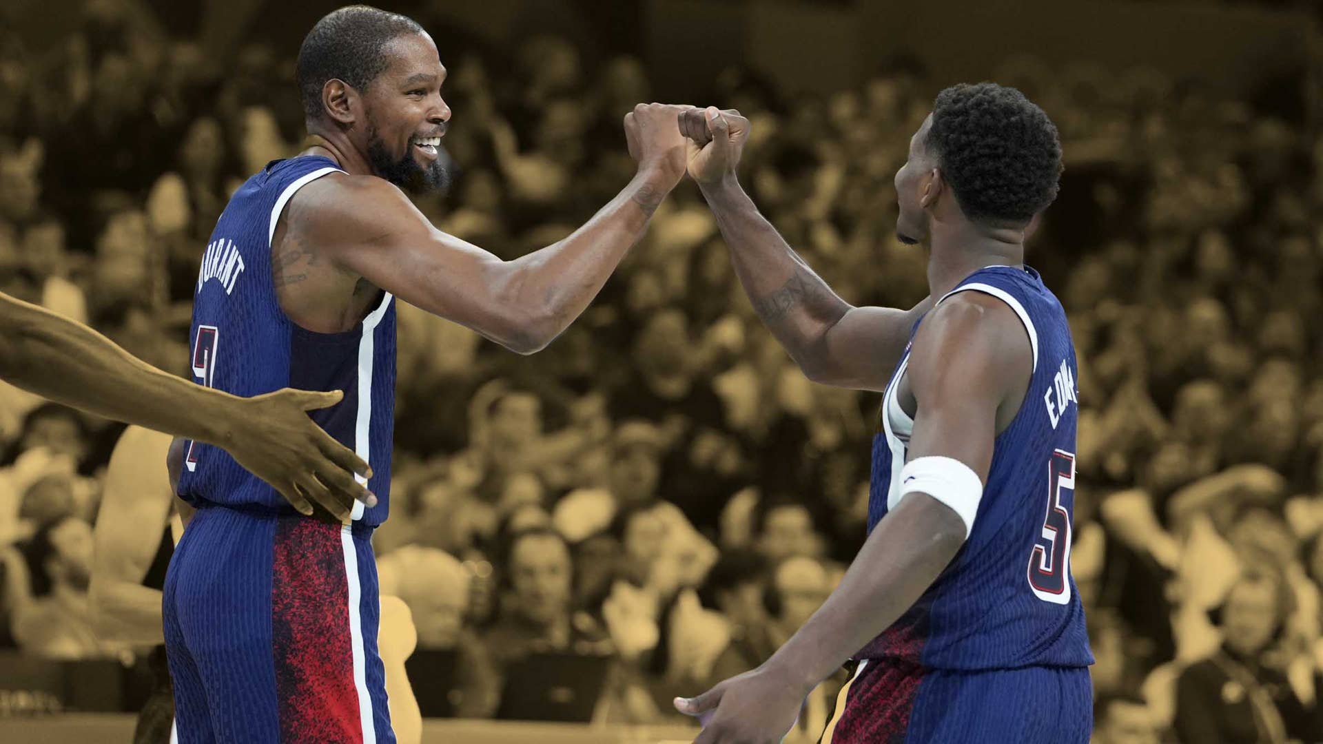 Kevin Durant crowns Anthony Edwards as the biggest 'jokester' on Team ...