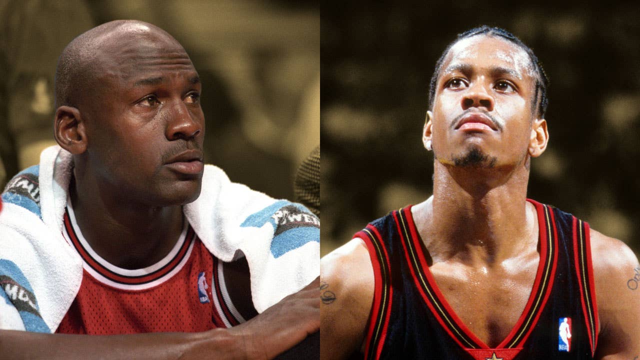 Michael Jordan fired back after Iverson claimed he respected nobody ...