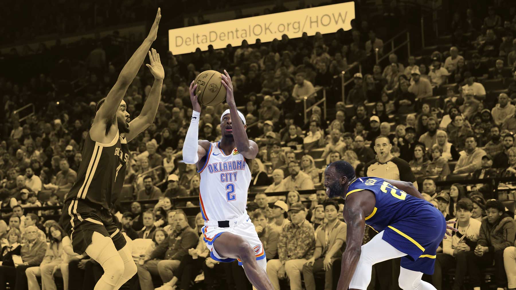 Draymond Green praised the OKC Thunder in a post-game interview ...