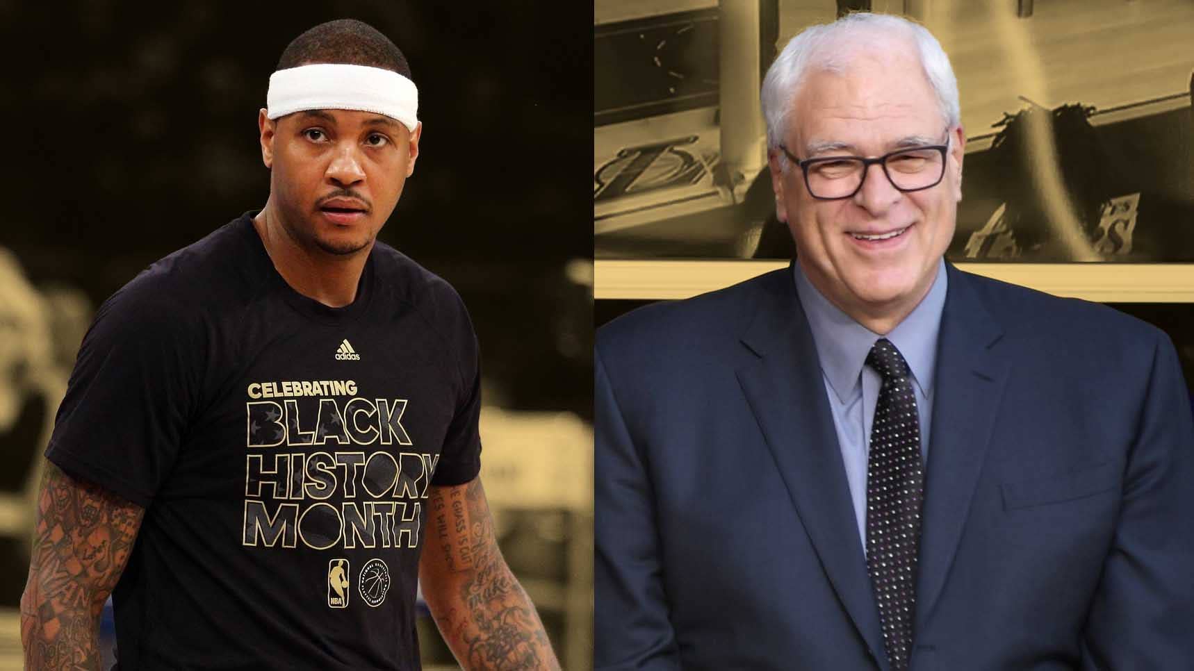 Carmelo responds to Phil Jackson's blame for failed Knicks tenure ...