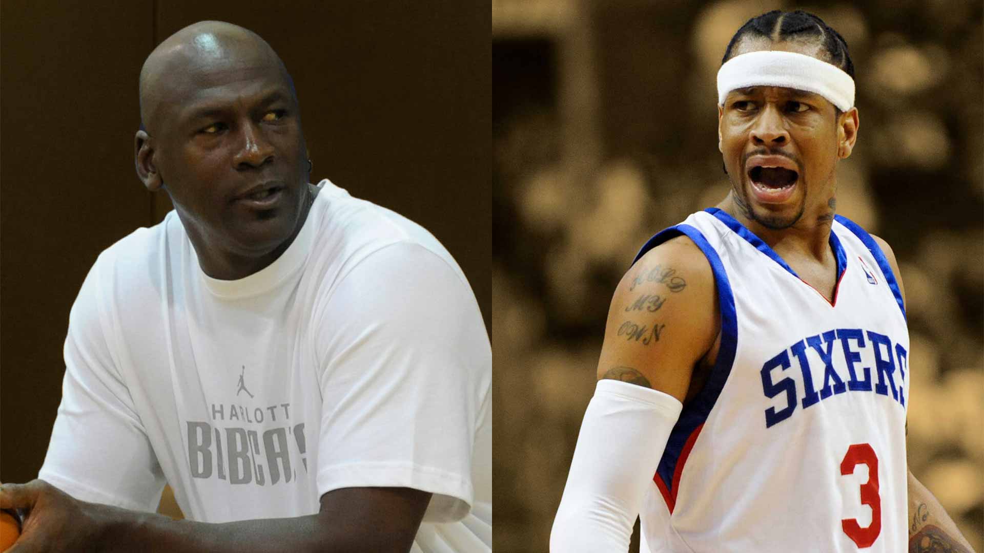 Iverson on why his friends told him to stop fanboying over Jordan ...
