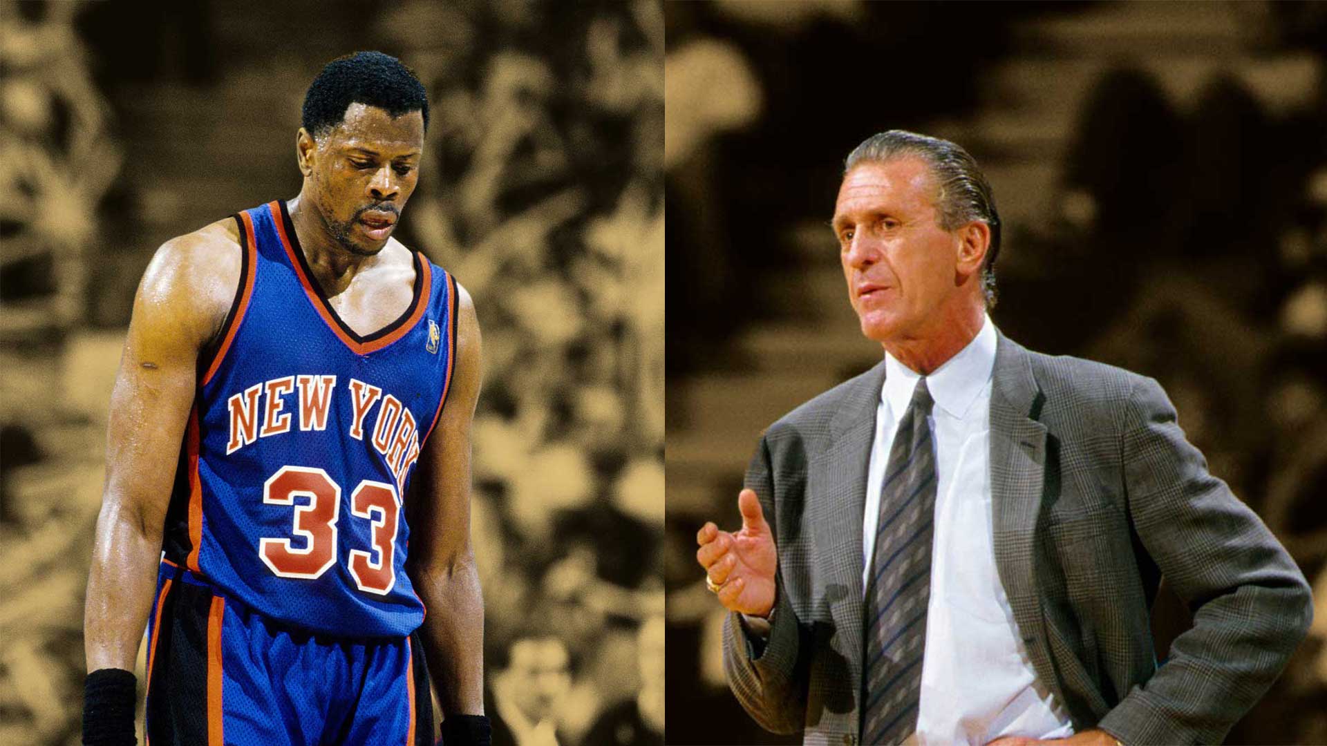 Pat Riley's first message to Patrick Ewing when he took over as Knicks ...