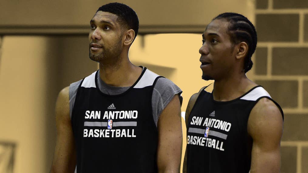 Vince Carter praised Tim Duncan's ability to score down low ...