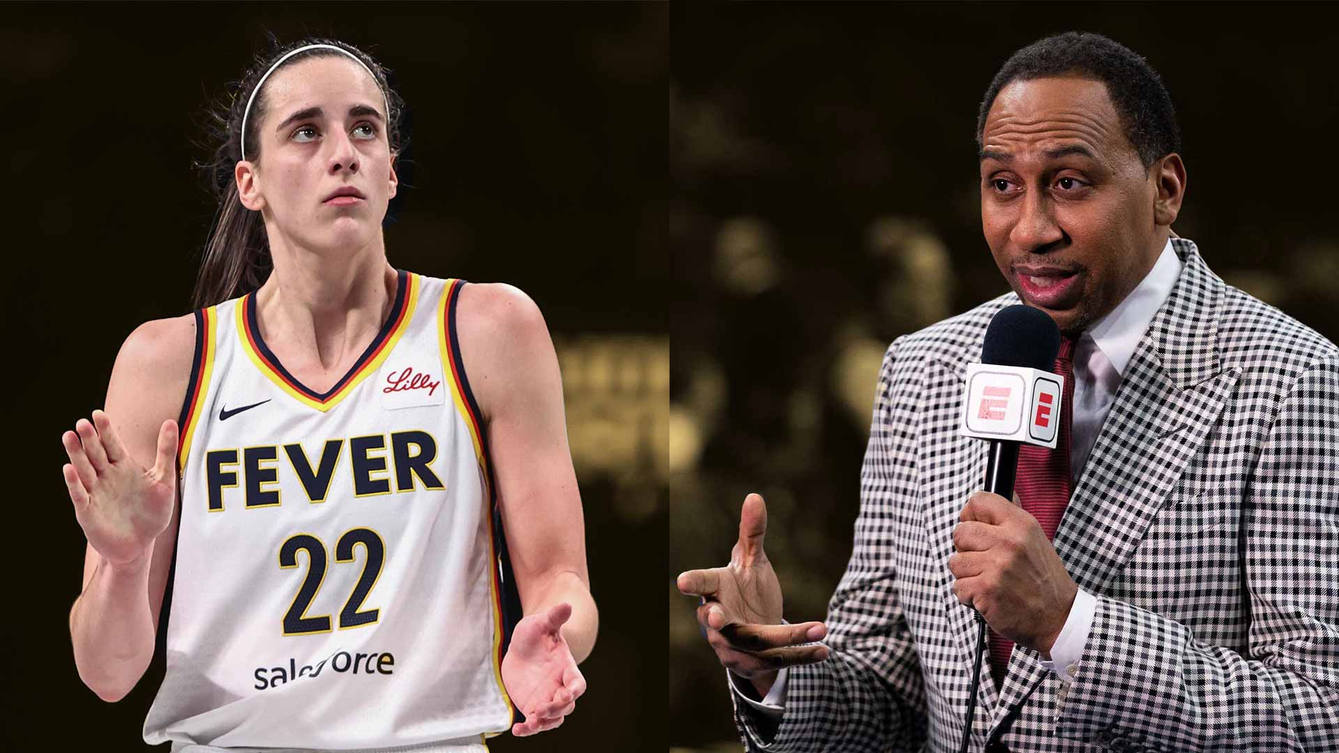 Stephen A. Smith calls out the WNBA's treatment of Caitlin Clark ...