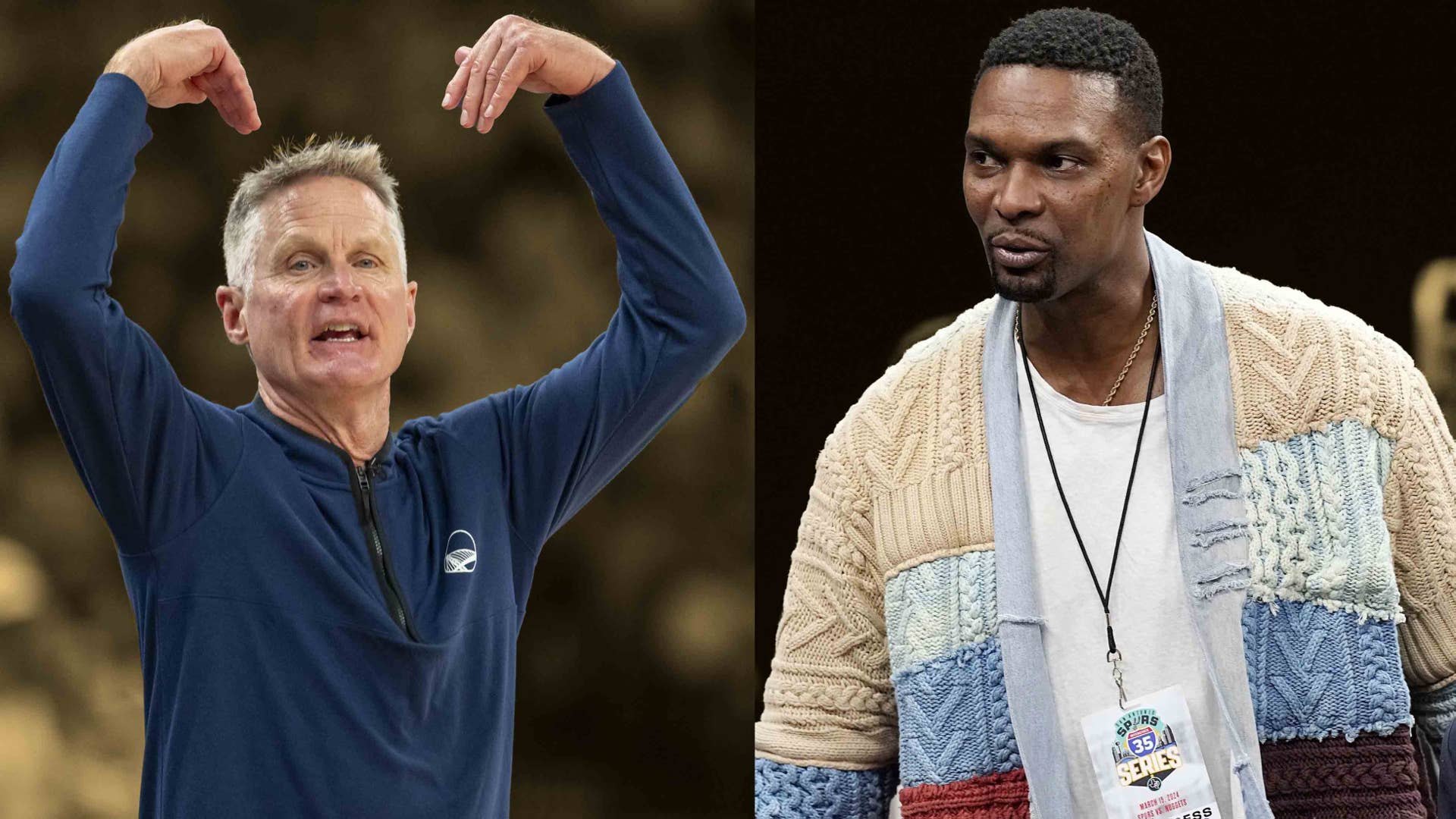 "You're not gonna do it either, Steve!" - When Chris Bosh playfully ...