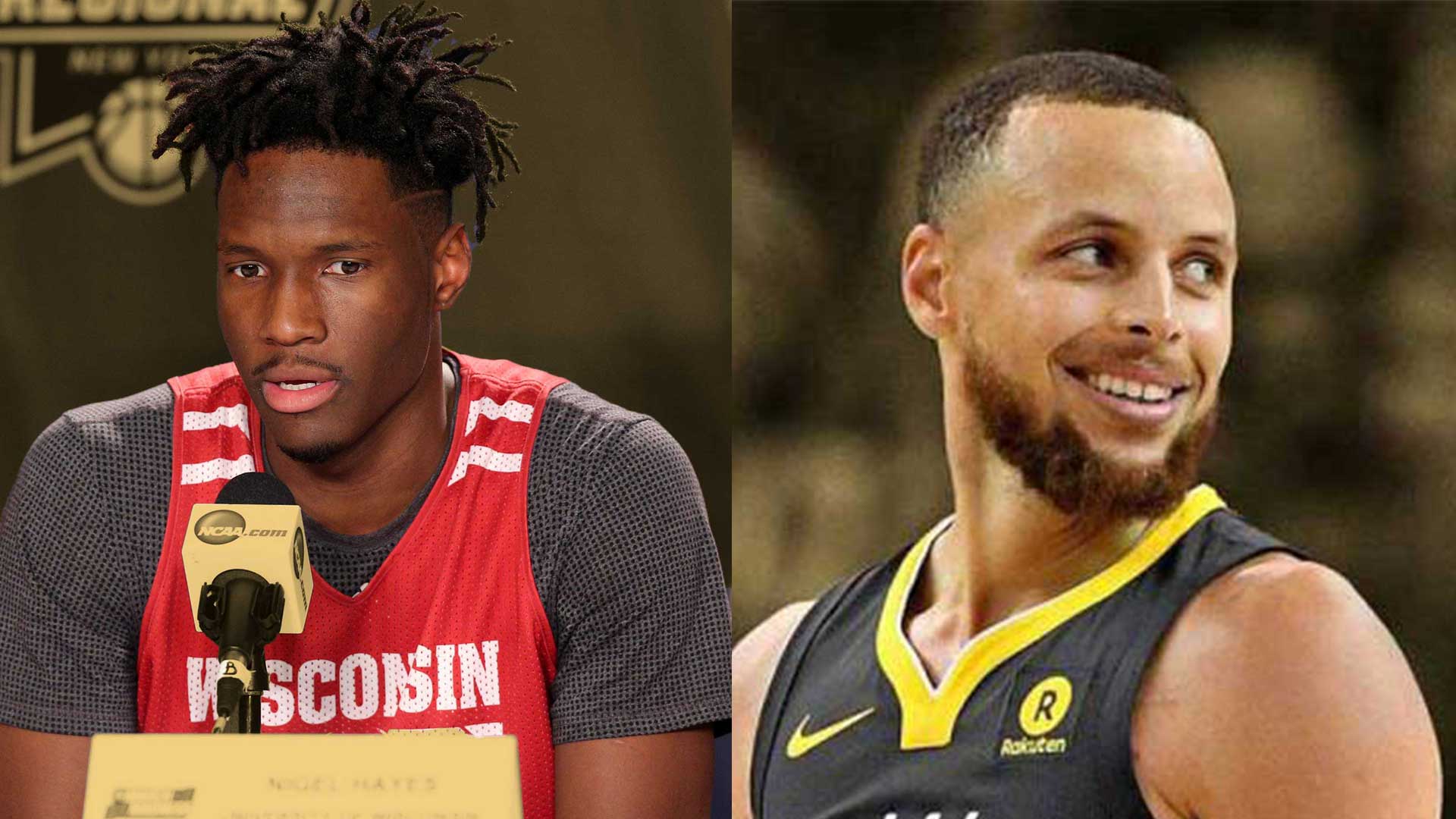 Nigel Hayes-Davis reveals the unexpected facts about Steph Curry's ...