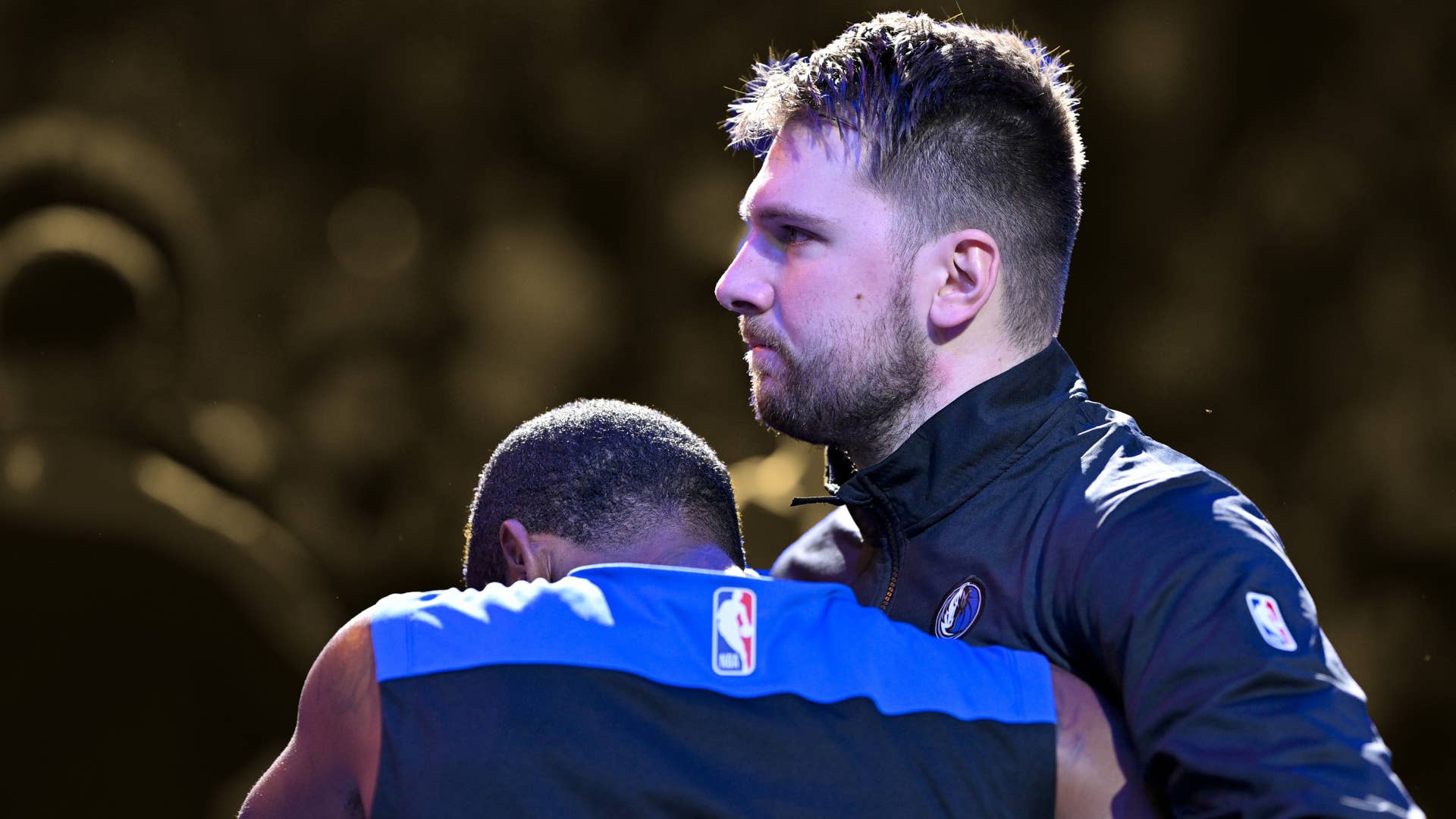 Kyrie addresses whether he has spoken to Luka since being traded ...