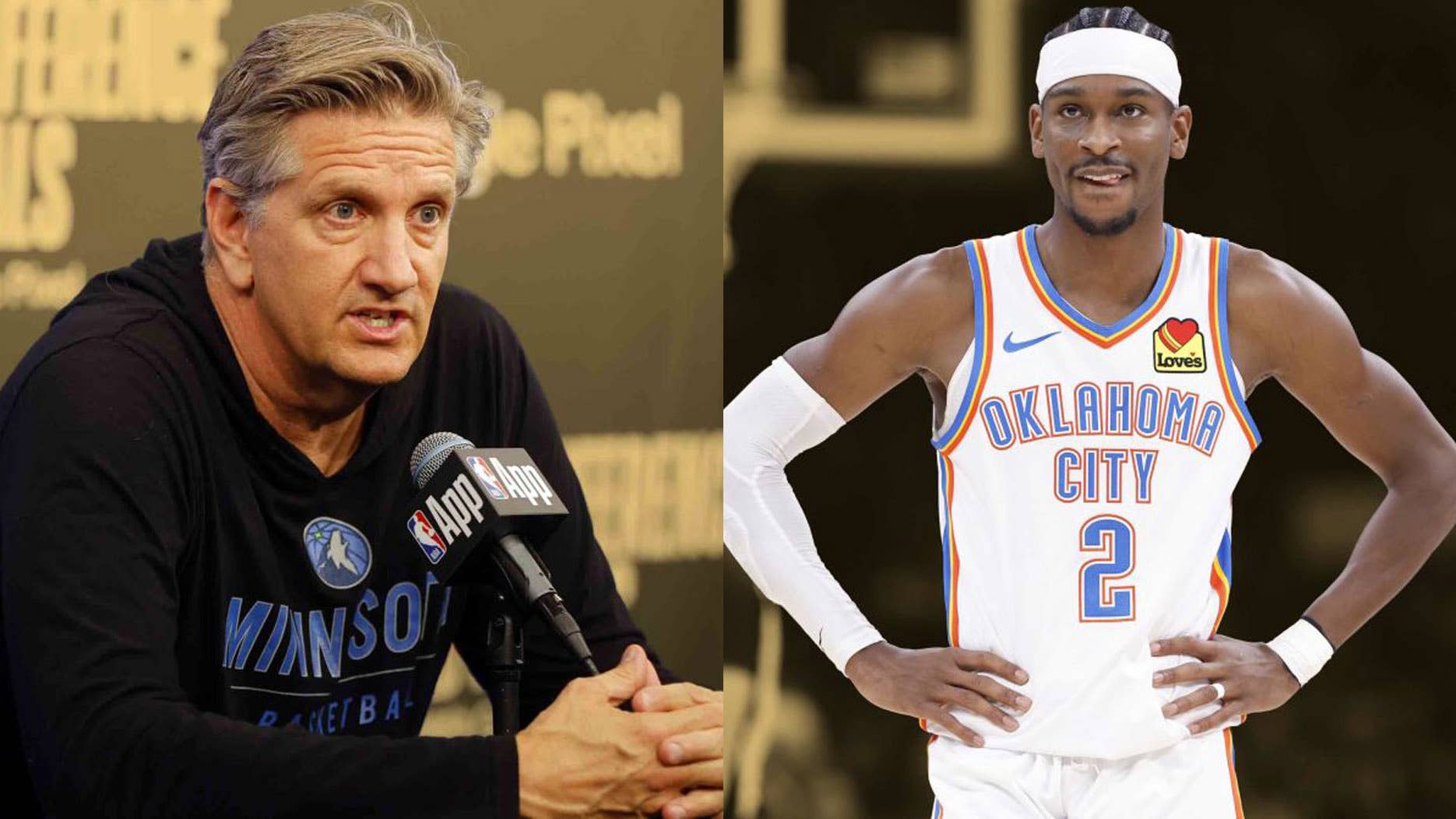 Timberwolves coach Chris Finch calls out Thunder and SGA - Basketball ...