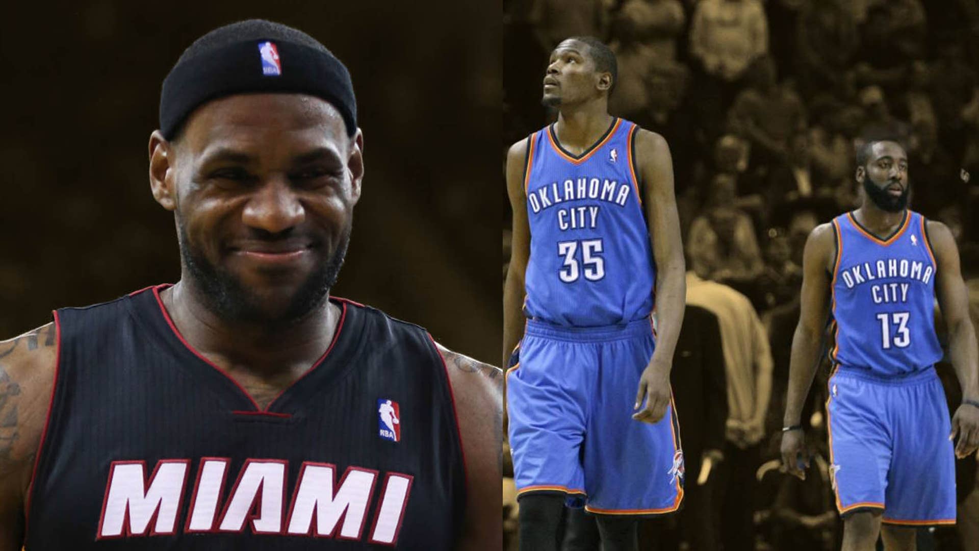 KD says LeBron rejoiced when Harden got traded because he feared OKC ...