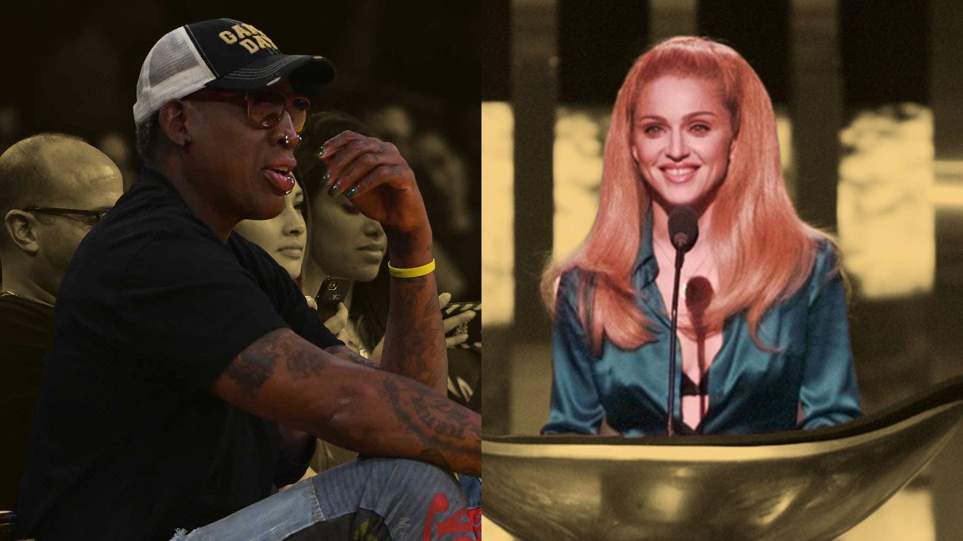 Dennis Rodman opened up about his relationship with Madonna ...