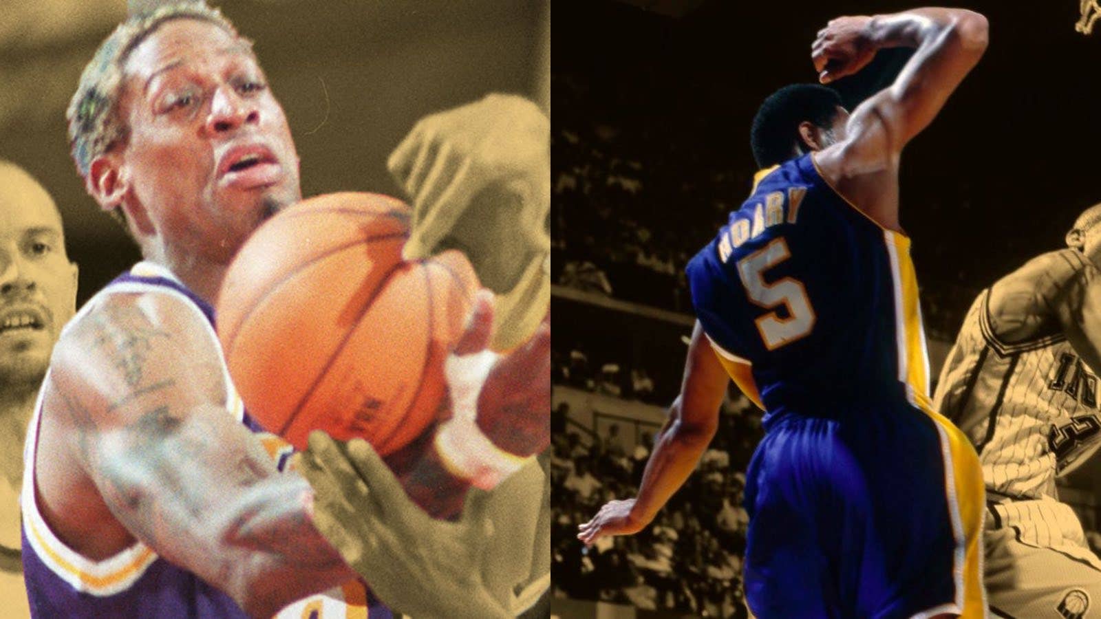 Horry recalls Rodman's first words in Lakers locker room - Basketball ...