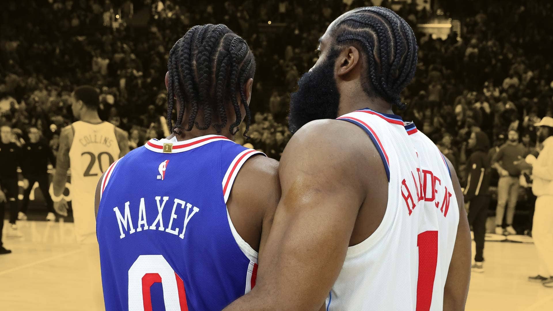 Tyrese Maxey shows love to James Harden after Sixers vs. Clippers ...