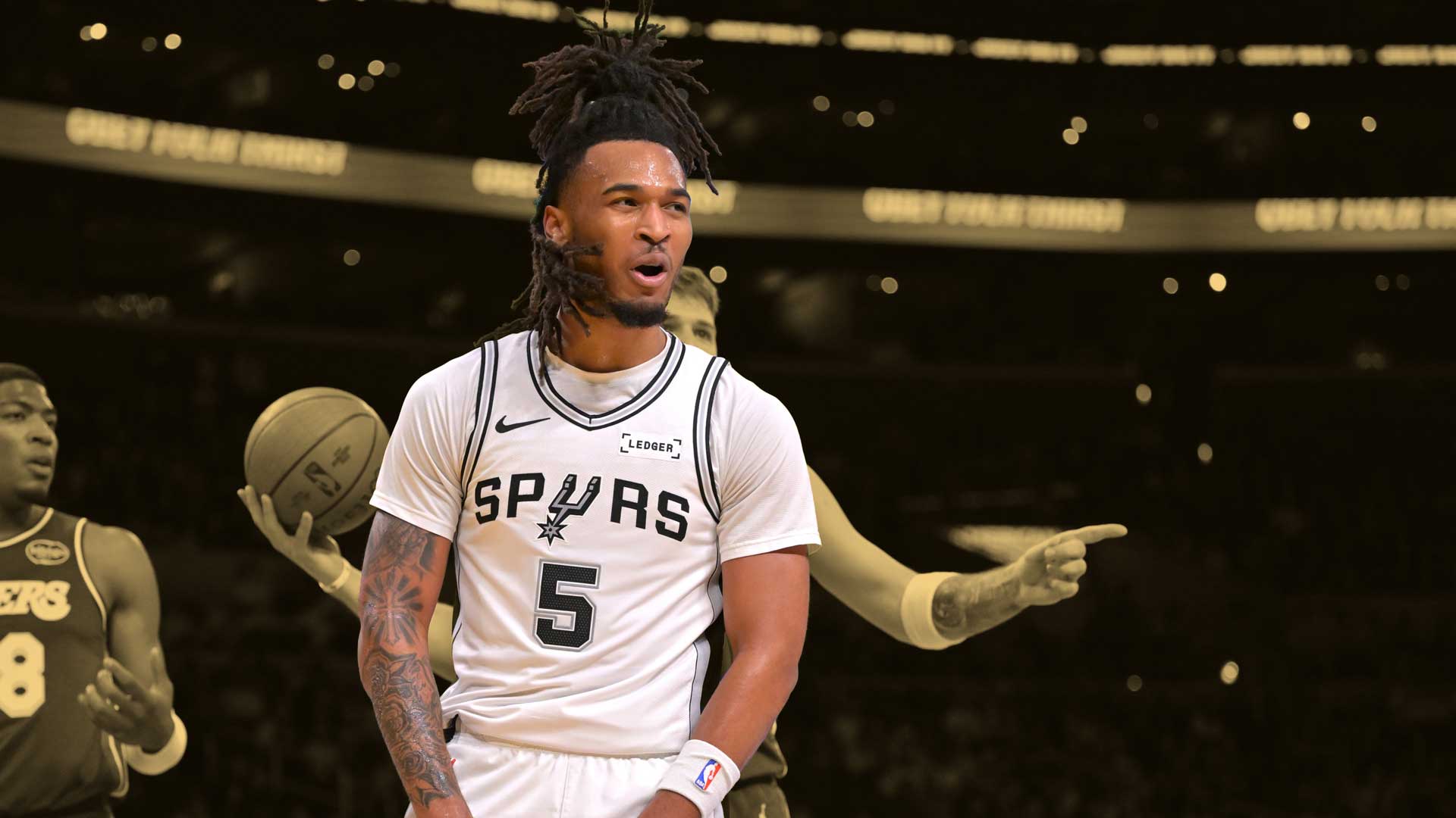 Castle explains why the Spurs' three-guard rotation is working ...