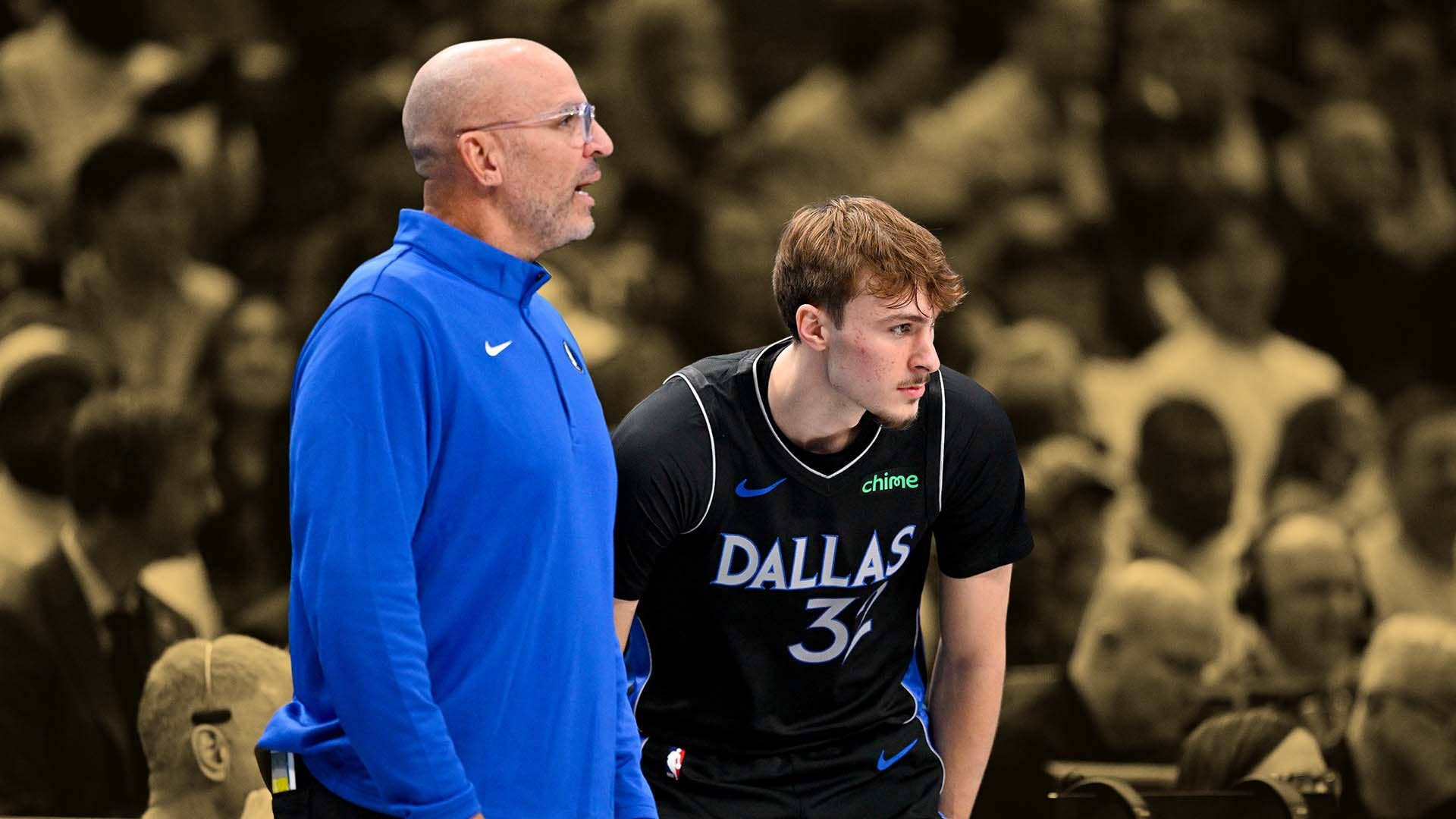 Kidd snaps at the reporter for asking him about playing Flagg at PG ...