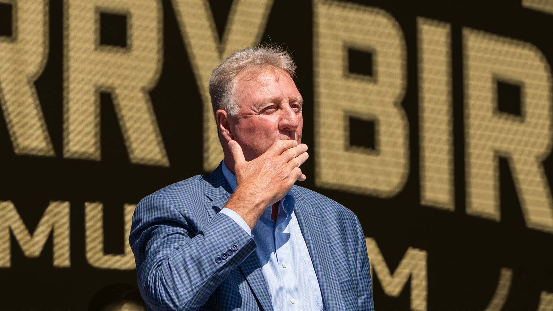 45-year-old Larry Bird hit game-winning shot last time he played ...