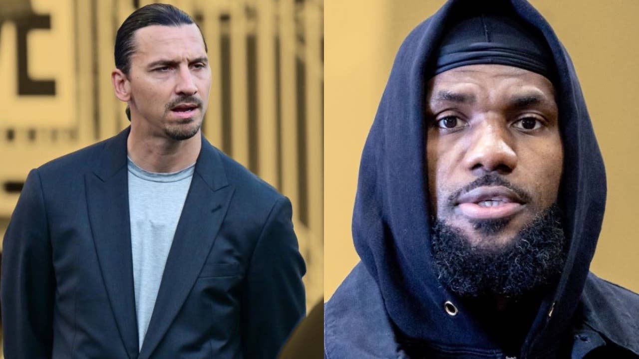 Zlatan Ibrahimovic explained why he decided to return LeBron's jersey ...