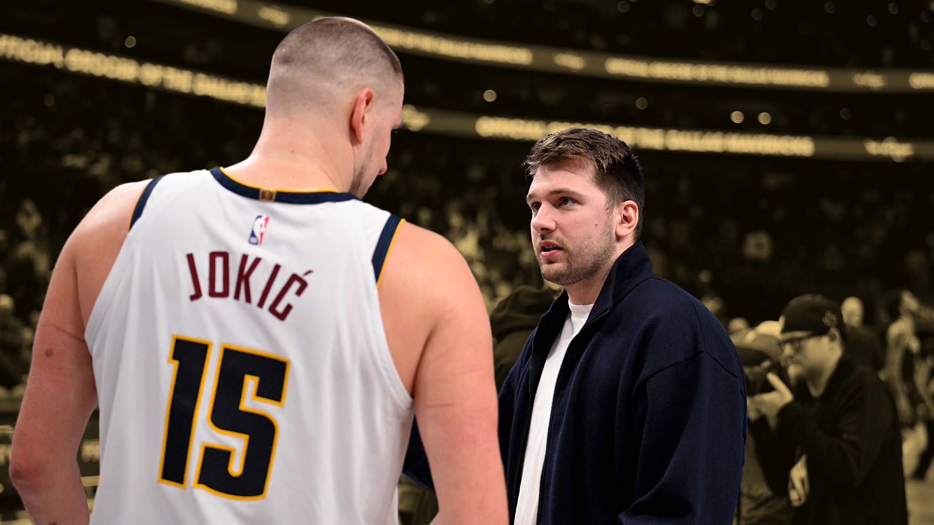 Nikola Jokic roasts Luka Doncic in viral All-Star reunion - Basketball ...