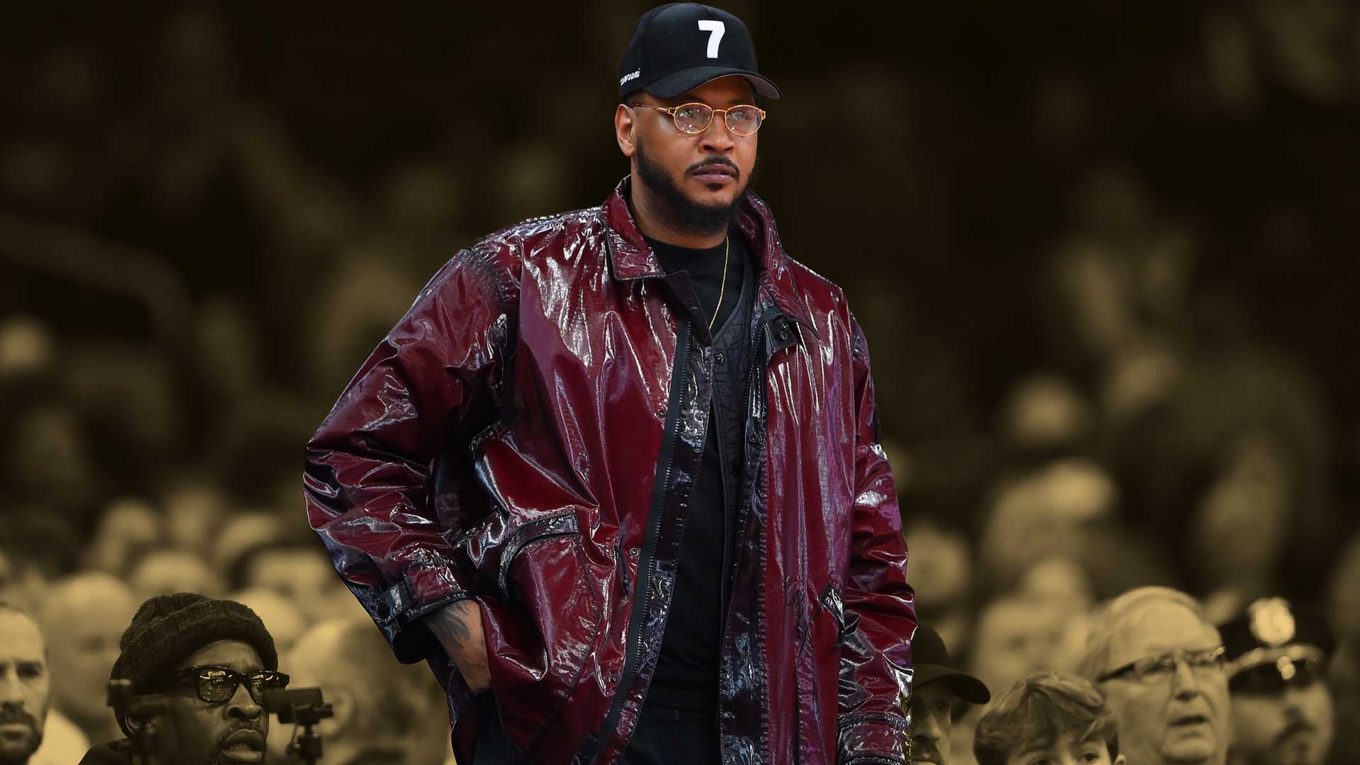 Carmelo Anthony on hardships Kiyan went through in freshman year at ...