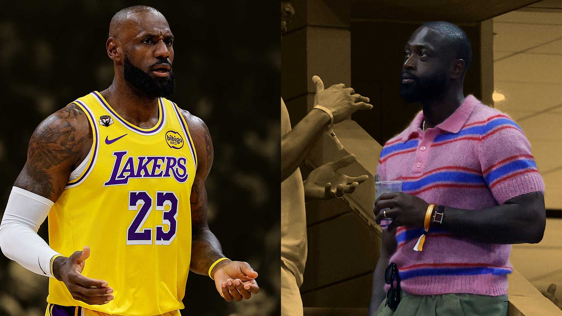 Dwyane Wade marvels at LeBron James' body of work - Basketball Network