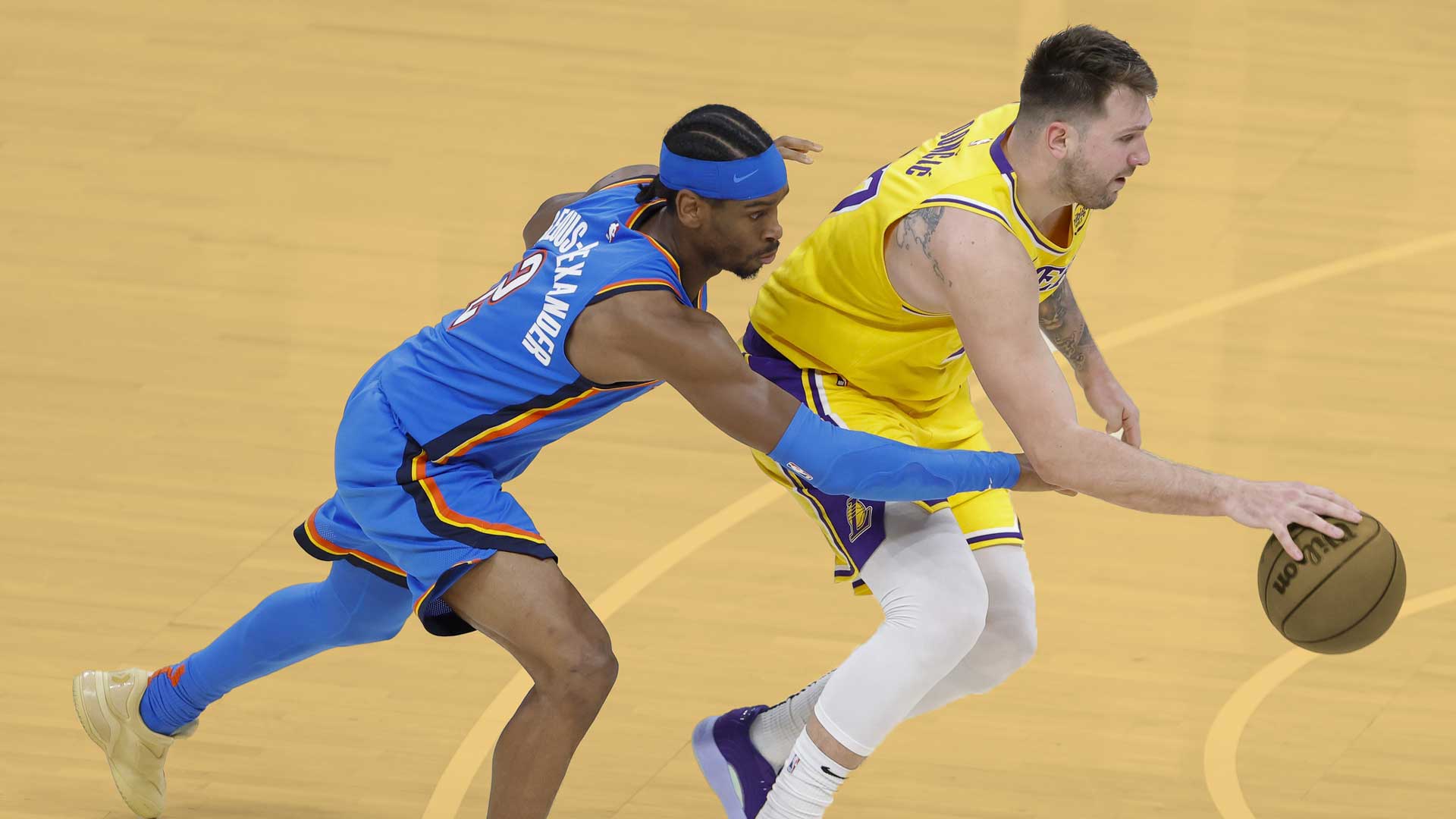 Stephen Jackson blames defenders for biting on SGA/Doncic fakes ...