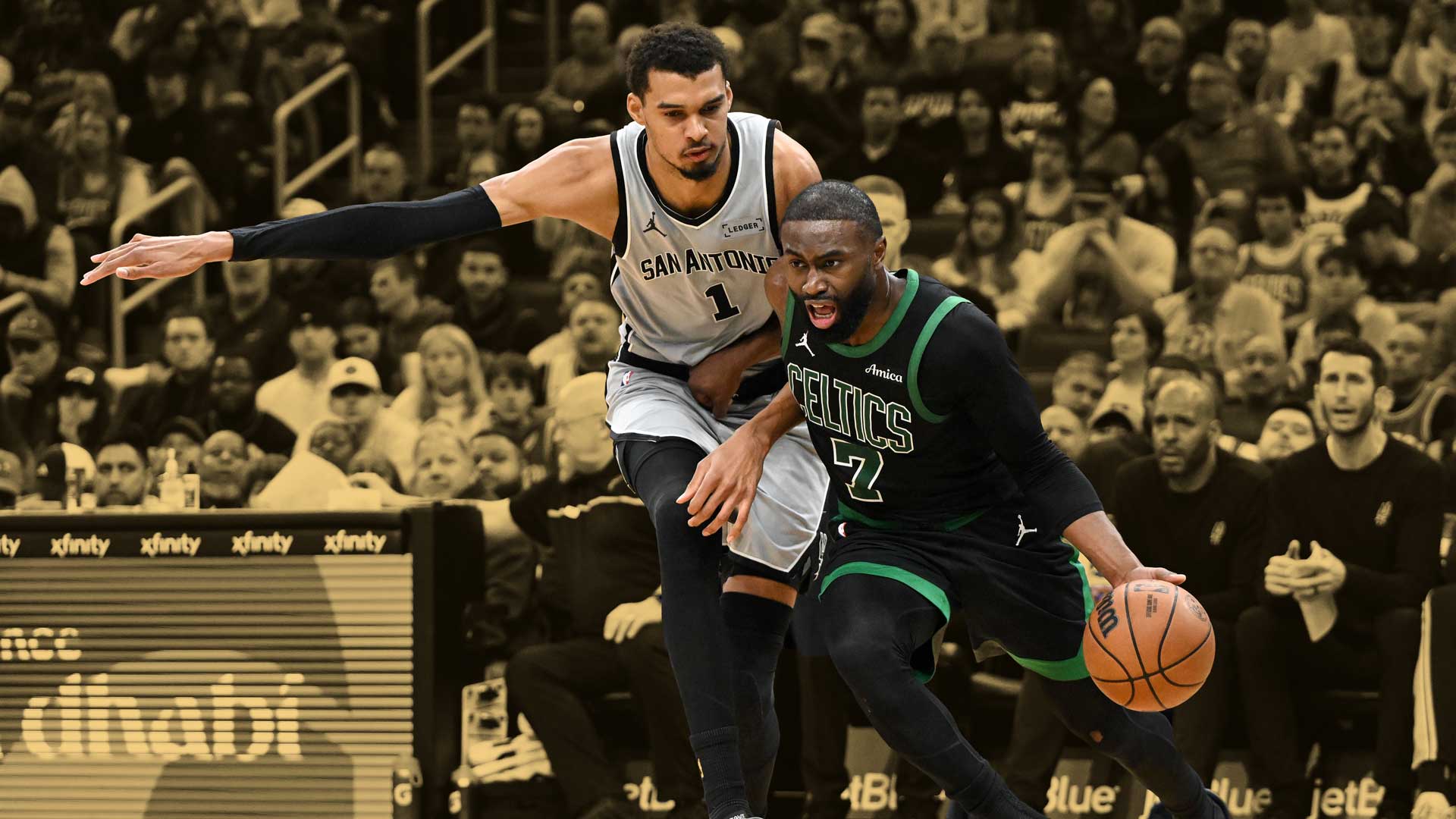 Shaq picks Victor Wembanyama and Jaylen Brown as his MVPs this season ...