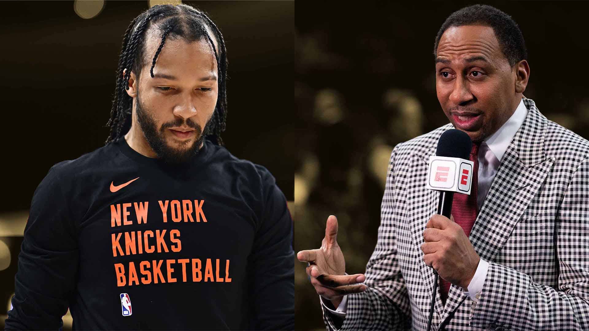 Stephen A. Smith blames Jalen Brunson for Knicks’ title chances ...