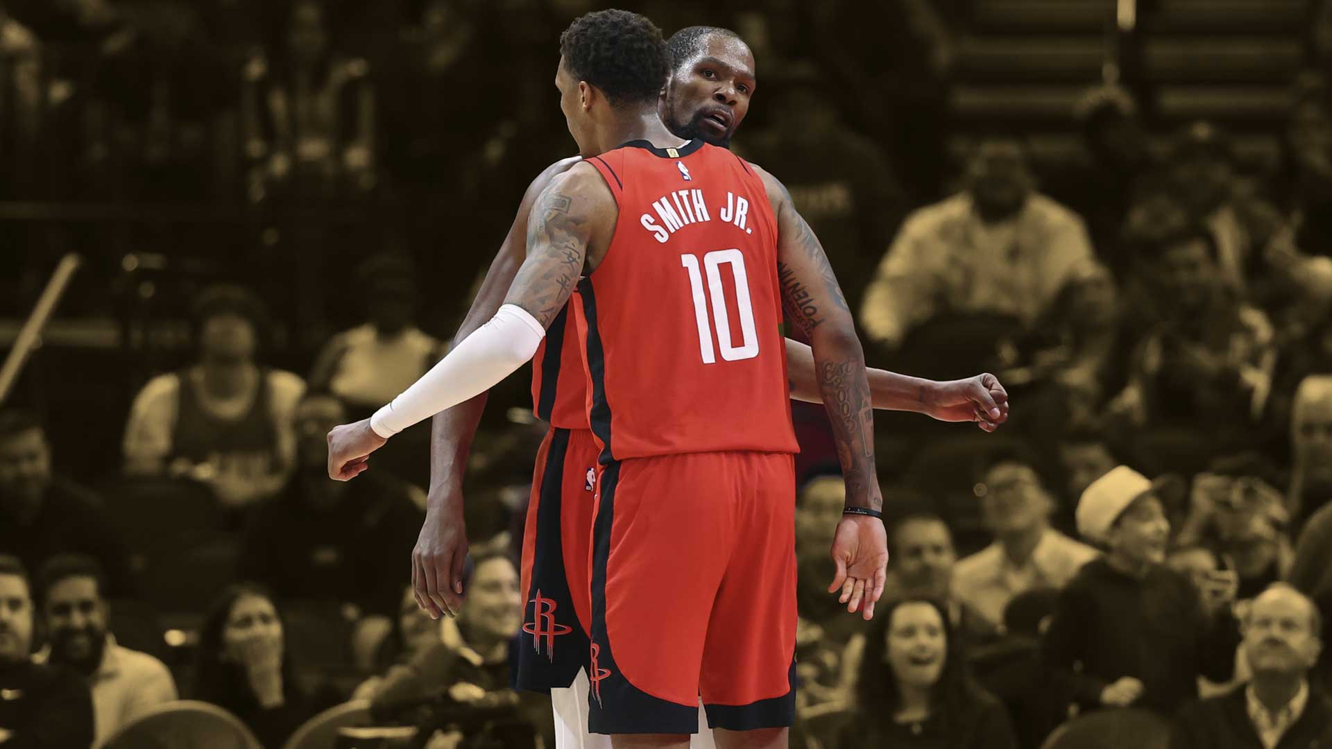 Jabari Smith Jr. calls on KD to take over for the Rockets - Basketball ...