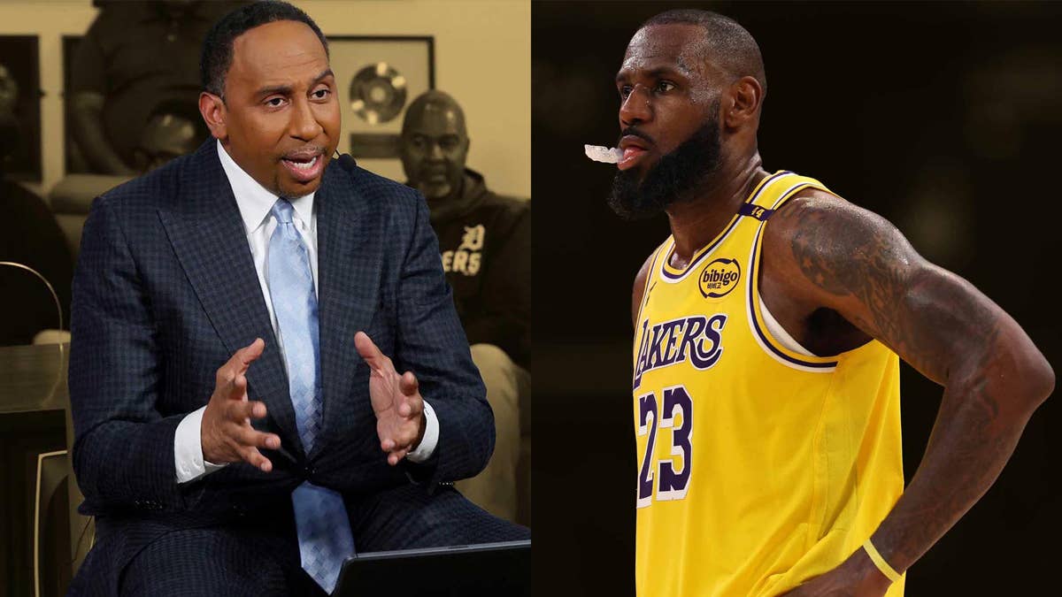 Stephen A. Smith delivers bleak Lakers outlook after LeBron James' exit ...