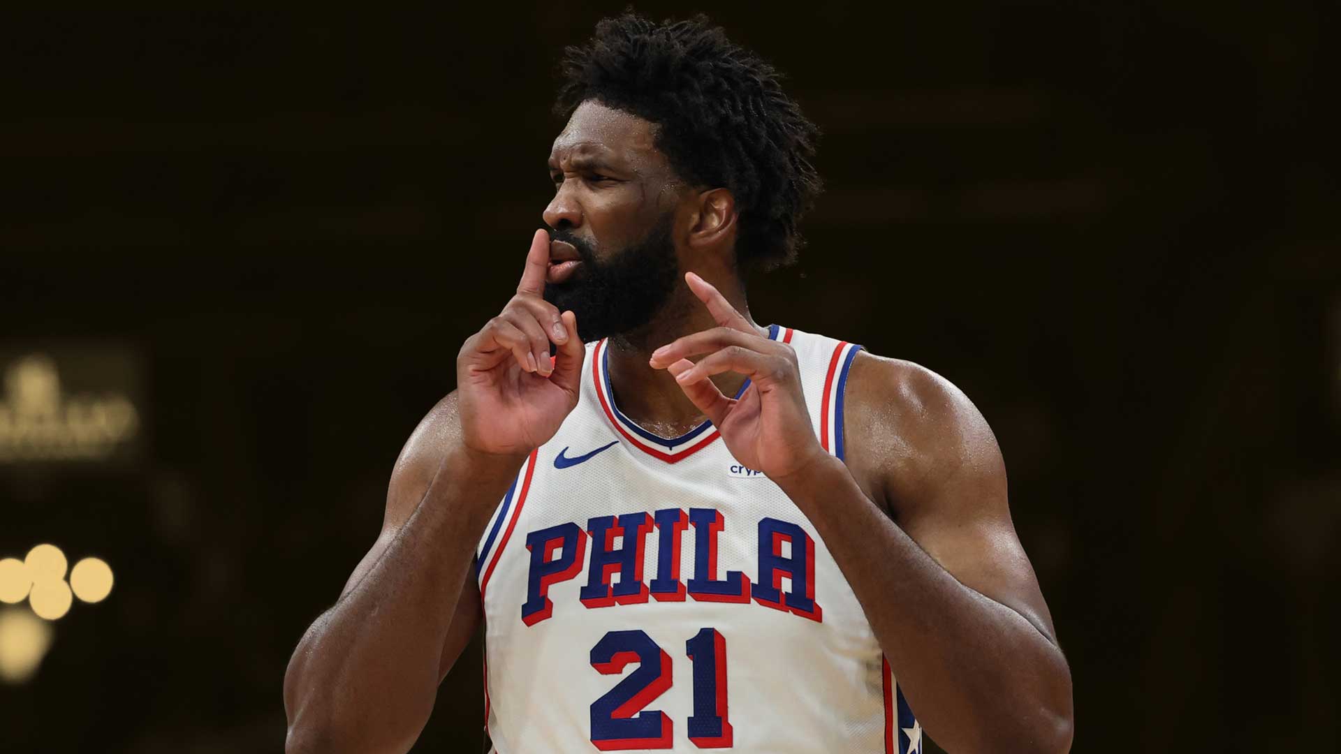 Joel Embiid says LeBron-inspired Game 7 outfit was “just a coincidence ...