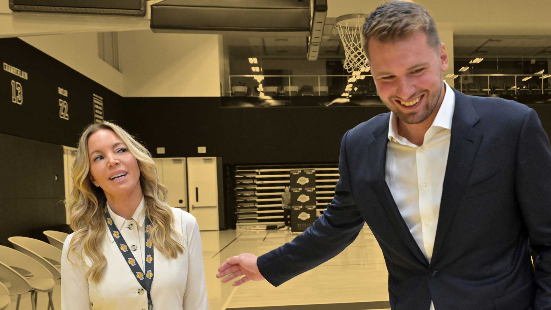 Jeanie Buss' husband: "I knew about Doncic trade for six weeks ...