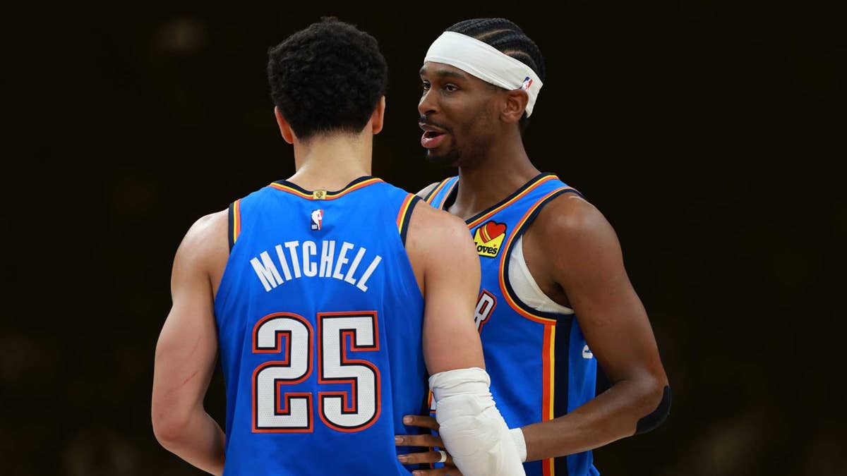 SGA recognizes Ajay Mitchell’s massive role in OKC’s sweep of the ...