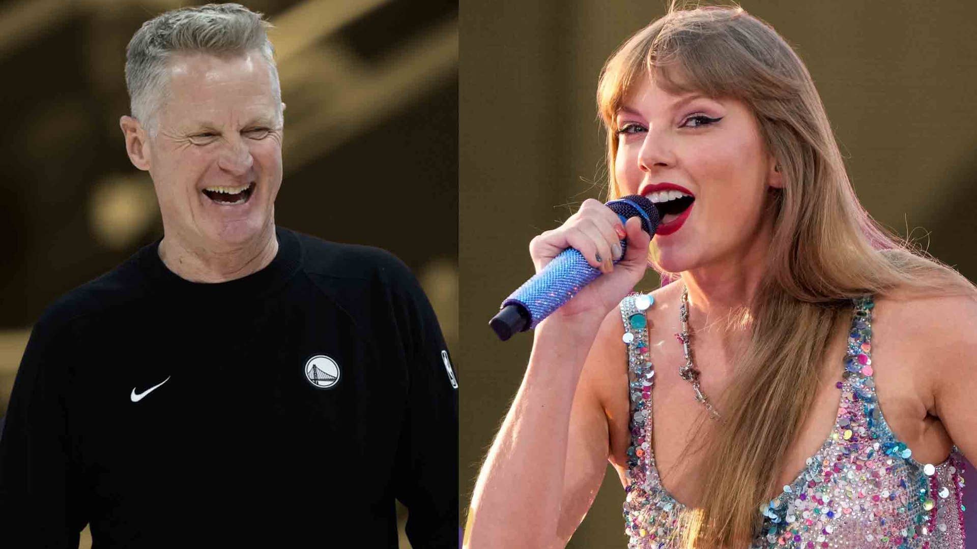 Taylor Swift stunned by Steve Kerr’s secret season-long NBA tribute ...