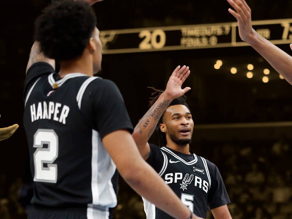 Dylan Harper's mom on Spurs' bond powering their Finals run ...