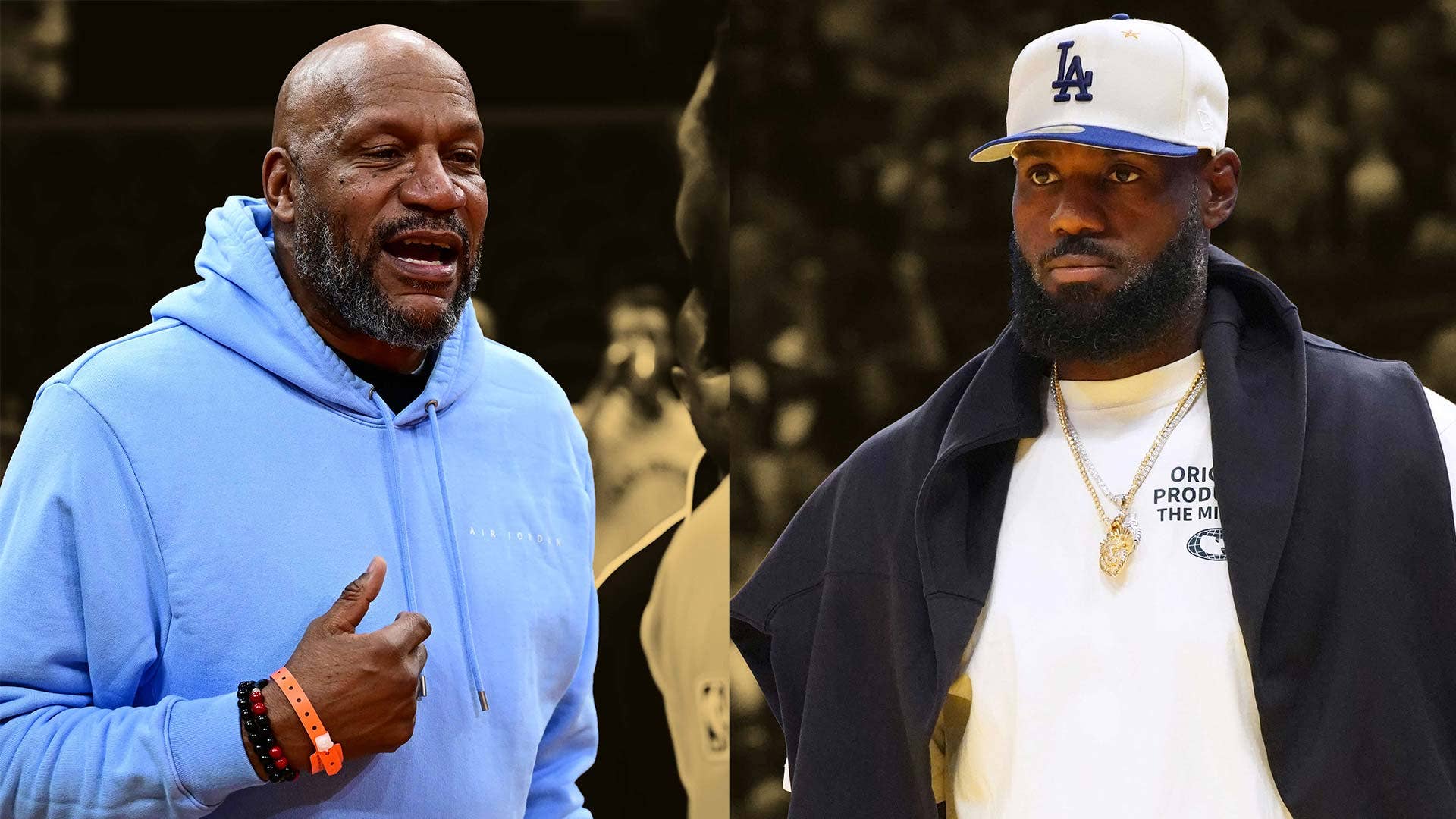 LeBron James takes a shot at Ron Harper while praising his son ...
