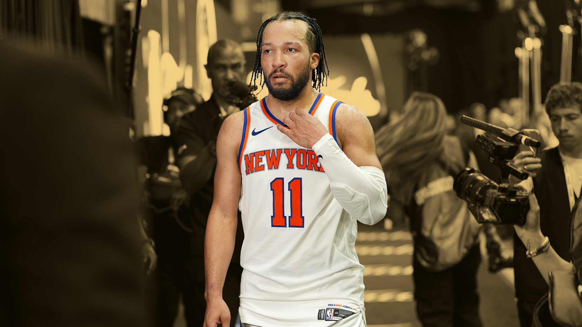 Jalen Brunson calls his NBA Finals performance "subpar" - Basketball ...