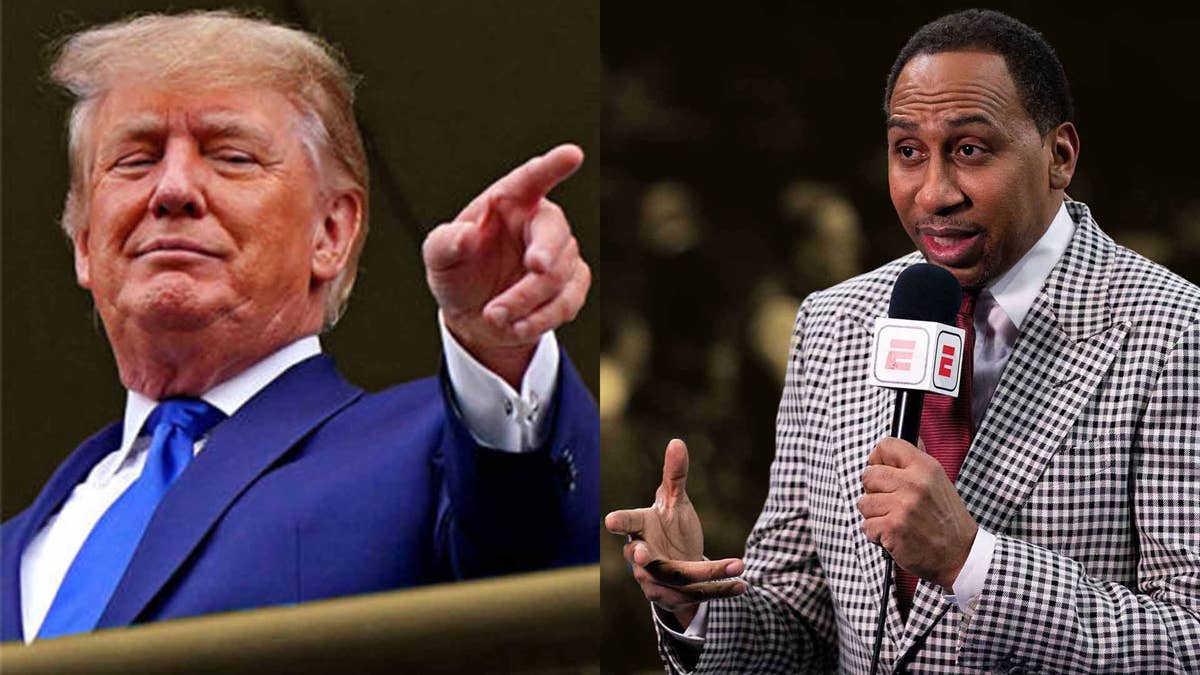 Donald Trump claps back at Stephen A Smith after the Knicks lose Game 3 ...
