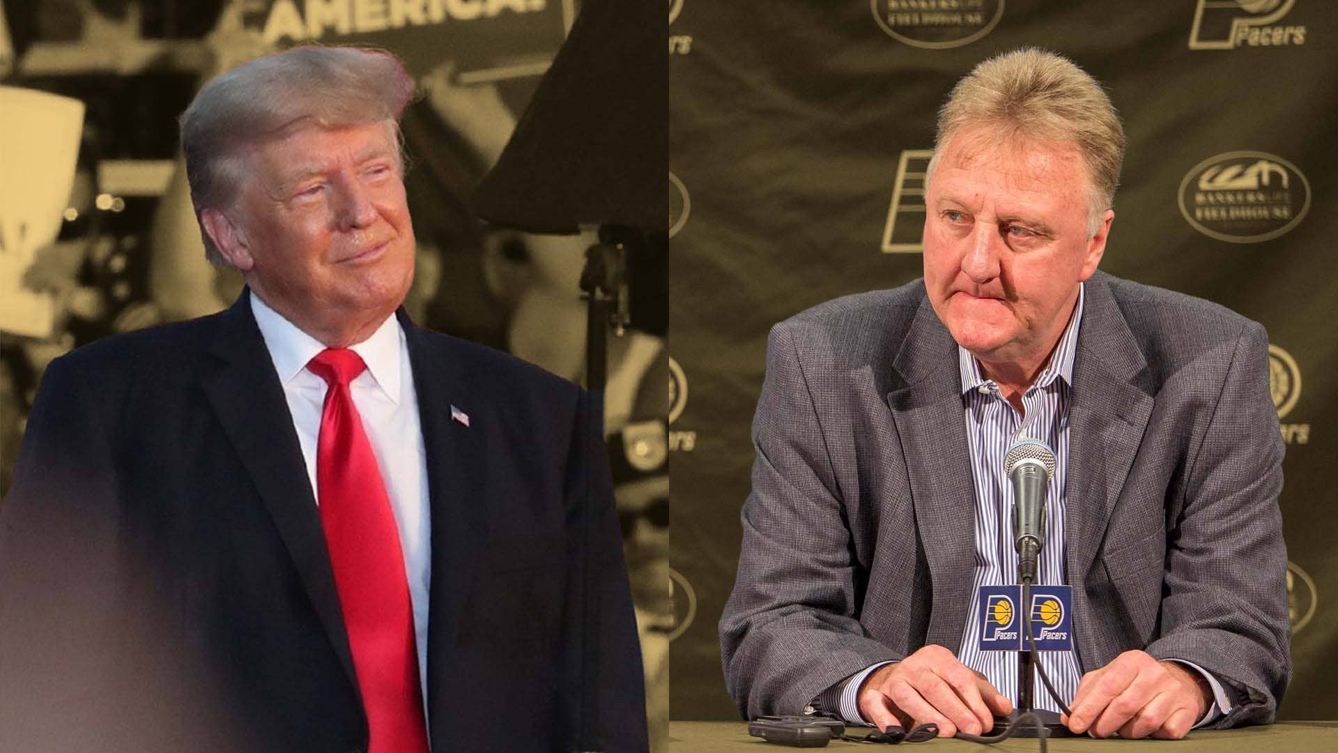 Donald Trump on why Larry Bird thrived as a head coach - Basketball Network