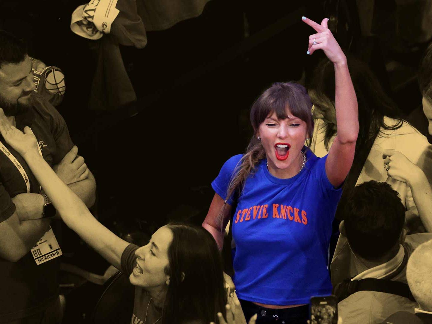 Knicks fans think Taylor Swift brought the luck that Donald Trump ...