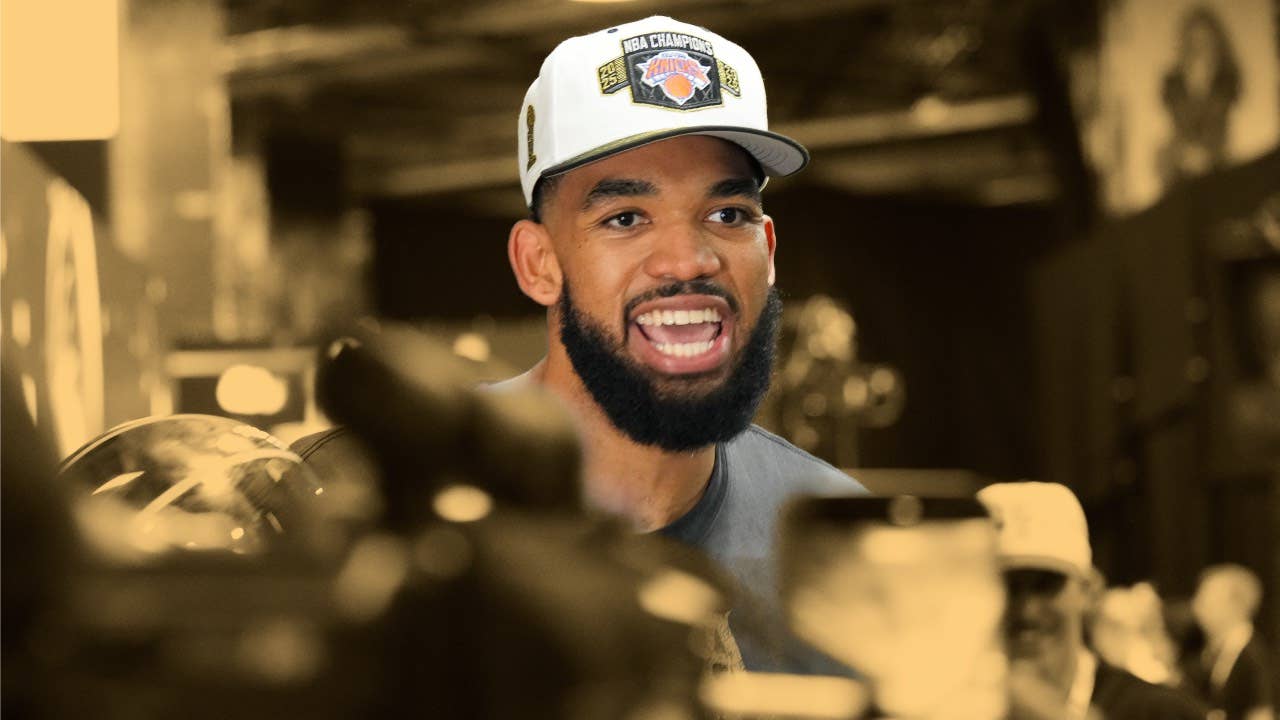 Karl-Anthony Towns can't wait for the Knicks' championship parade ...
