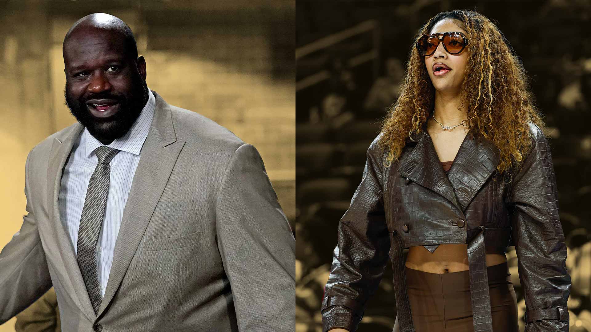 Angel Reese says she'd be scared to date a guy like Shaq - Basketball ...