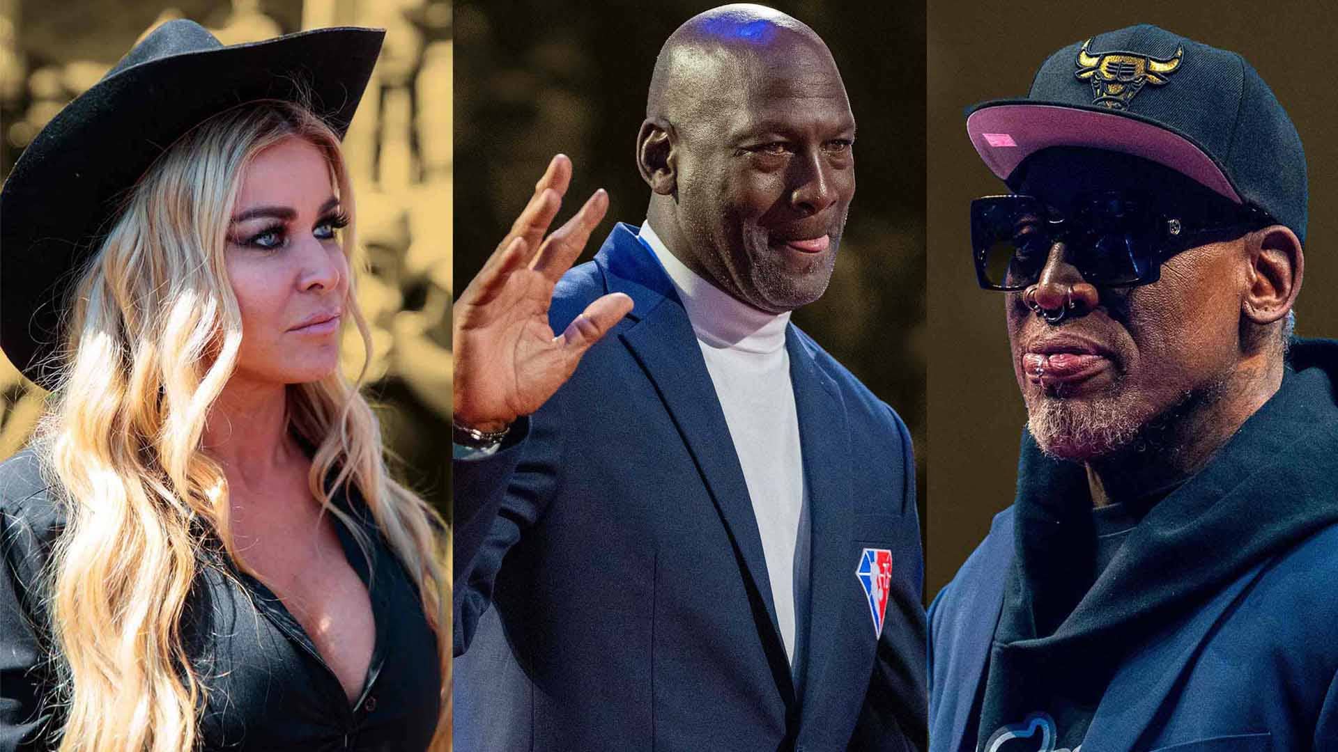 Carmen Electra on Michael Jordan confronting Dennis Rodman in Vegas ...