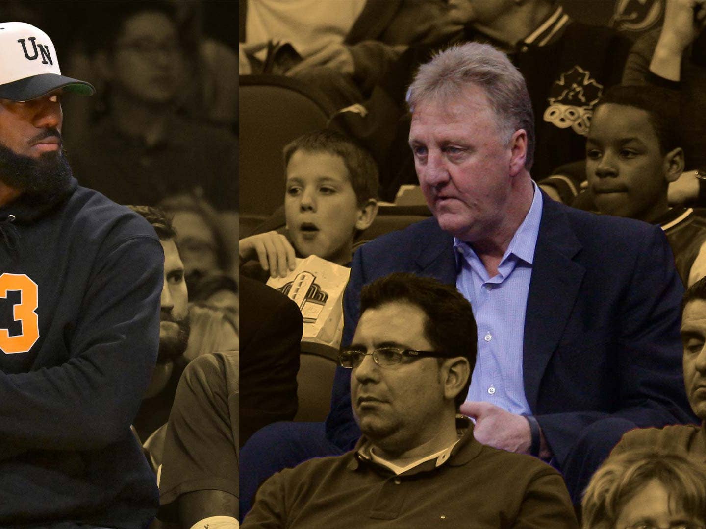 Why Larry Bird never wanted LeBron's teammates on his roster ...