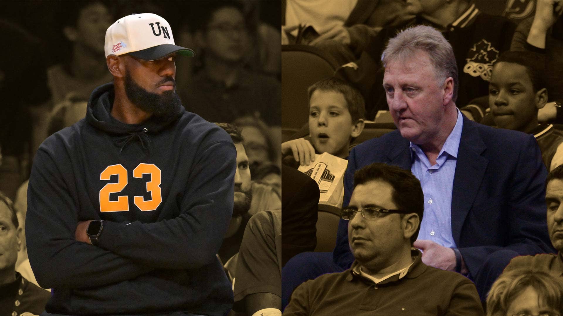 Larry Bird put 5-year Hall of Fame clock on LeBron in 2003 - Basketball ...